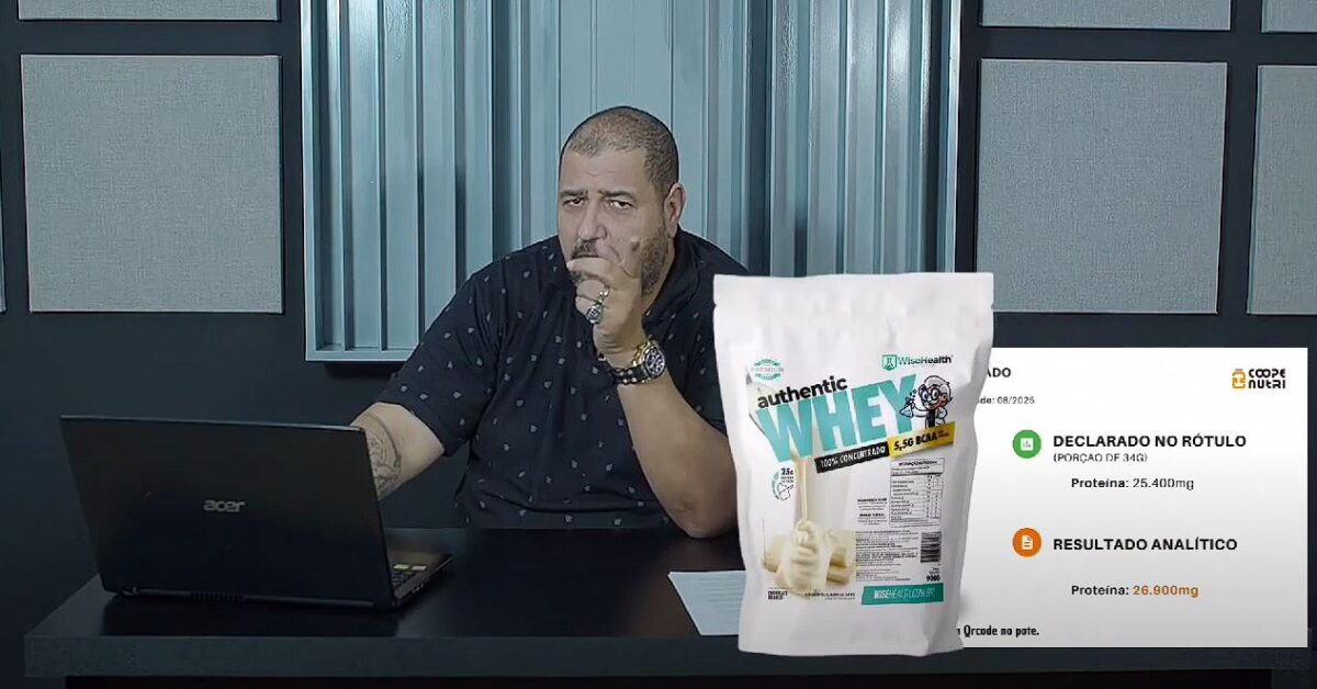 Laudo Whey Protein Chocolate Branco WiseHealth - WiseHealth® Blog